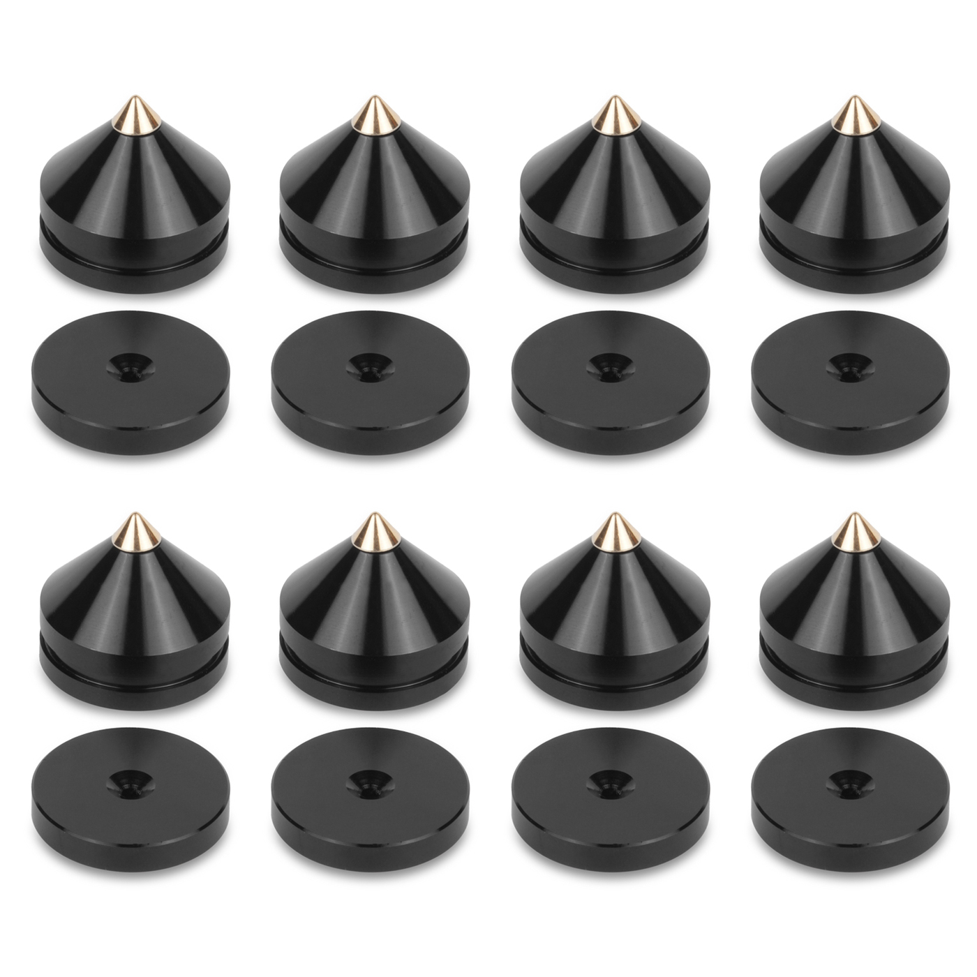 DS-23MMSPKB BLACK SPIKES 23mm * 23MM (8 PCS)