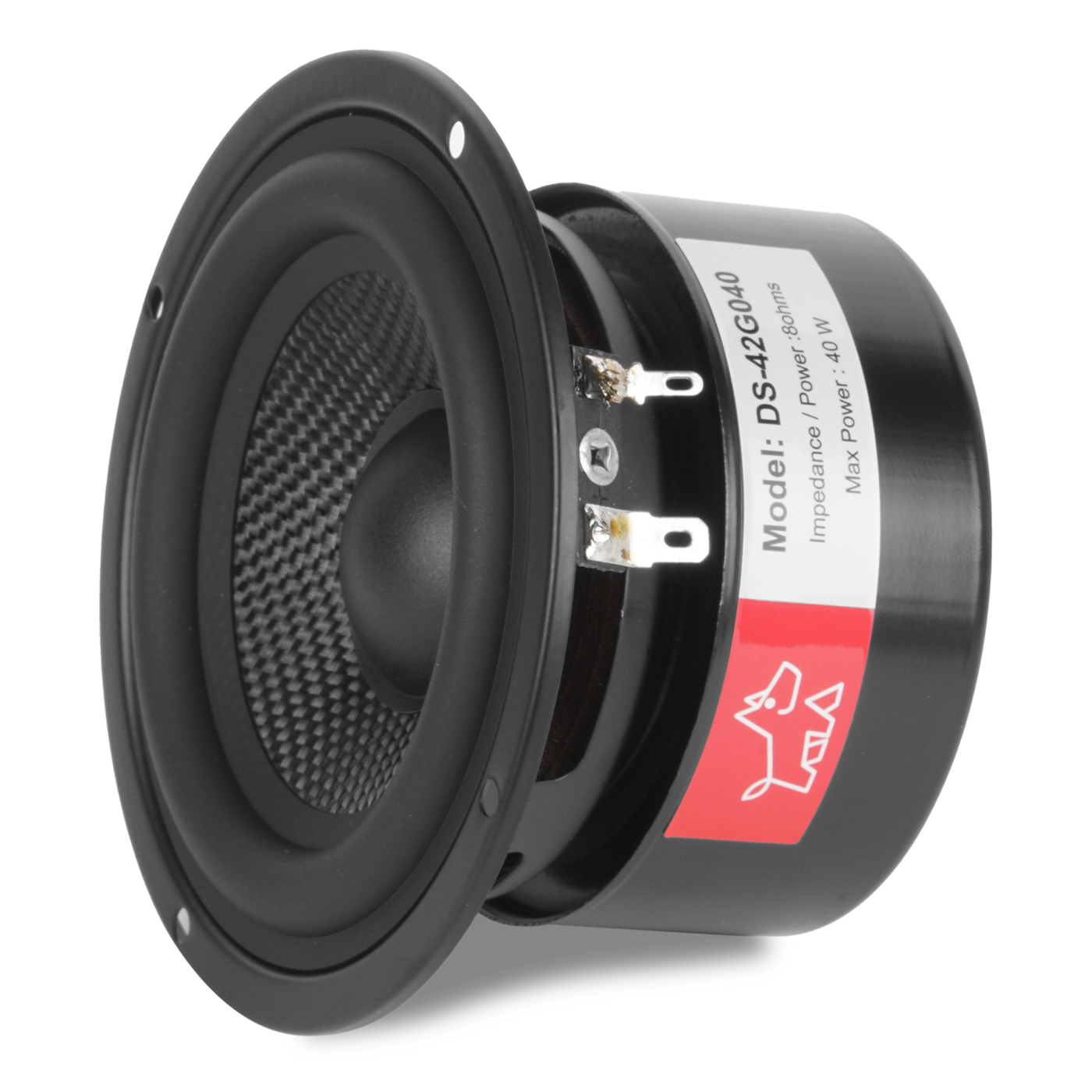 DS-42G040 4" MID BASS 8 Ohms Double magnet Hifi Driver ( 2 pcs )