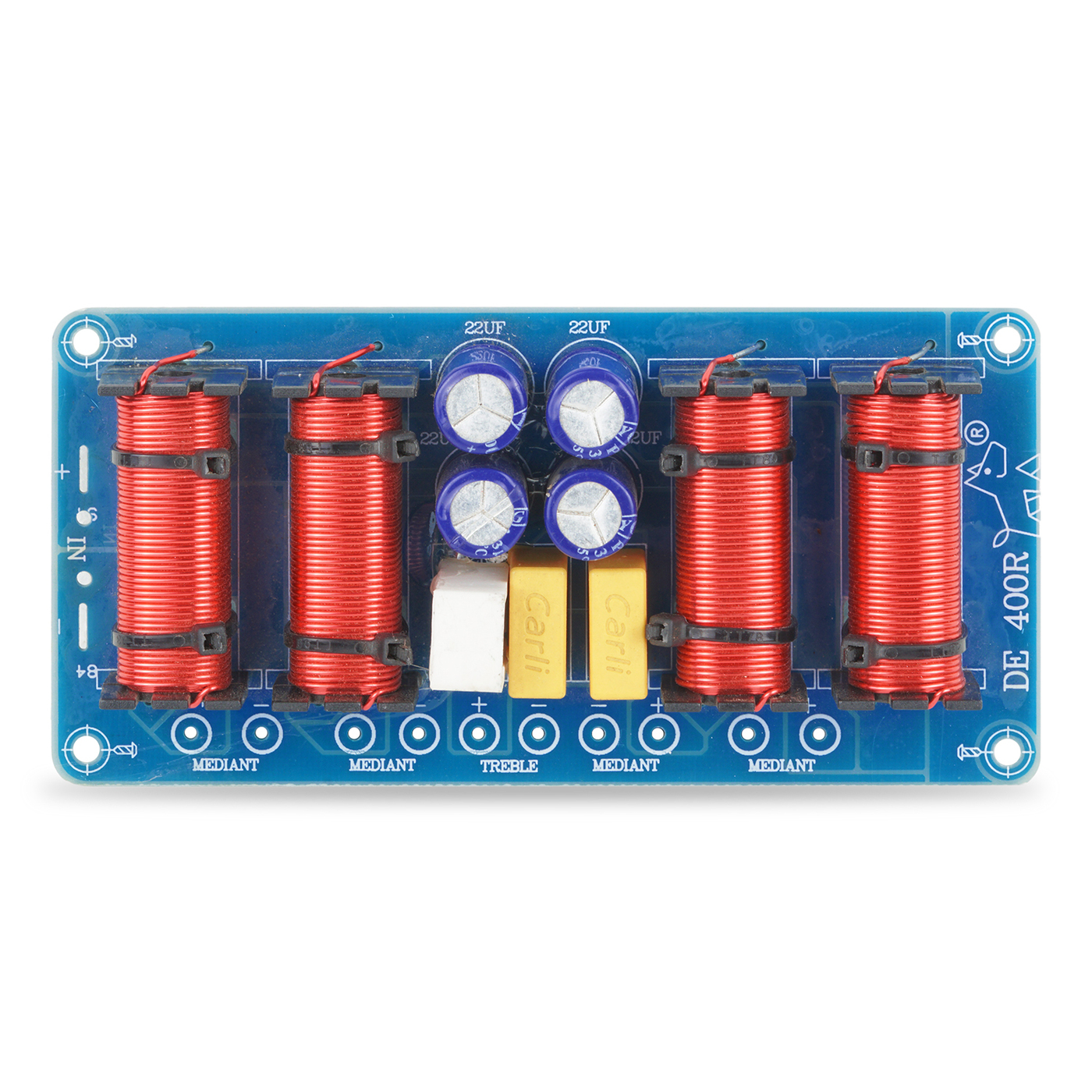 DE400R-07 CENTER CHANNEL MID RANGE CROSSOVER (1 Pcs)
