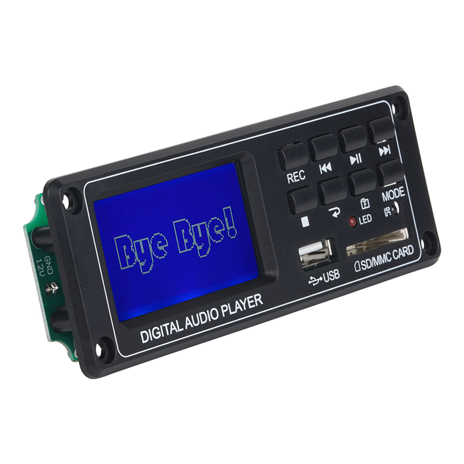 DIGITAL AUDIO PLAYER MODULE TMP005D (MP3/FLAC/APE/WAV/WMA SUPPORT)